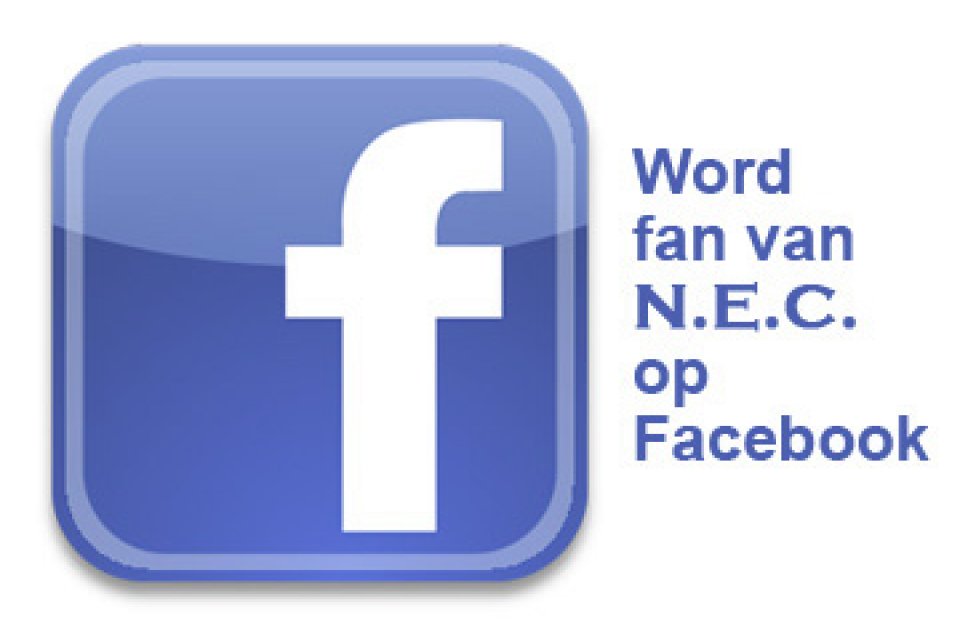 N.E.C. - Bijna 5000 volgers op Facebook!