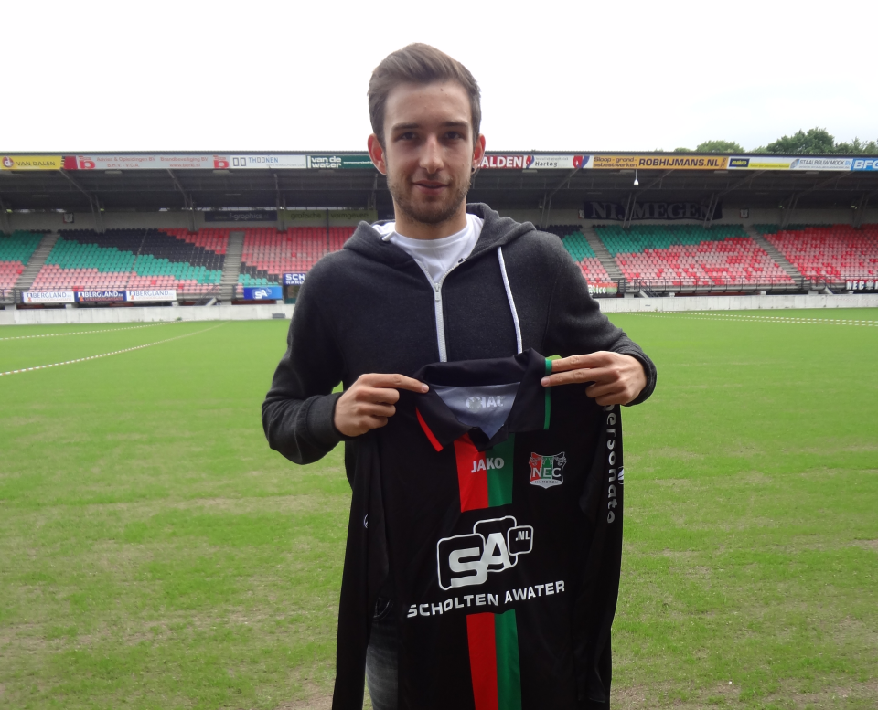 N.E.C. - N.E.C. verwelkomt Tobias Haitz