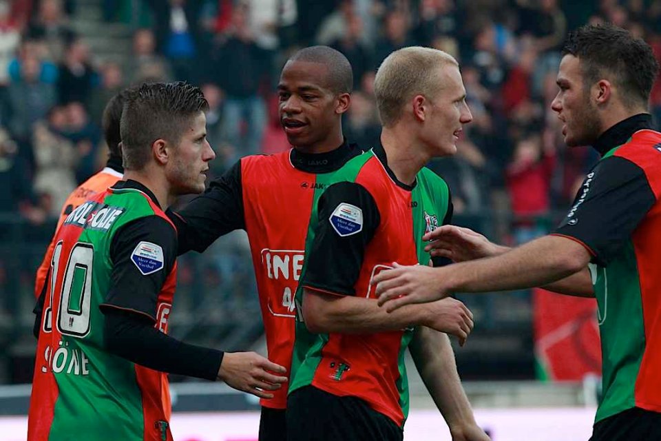 N.E.C. - Dammyano Grootfaam:"Geen tijd gehad om zenuwachtig te zijn"