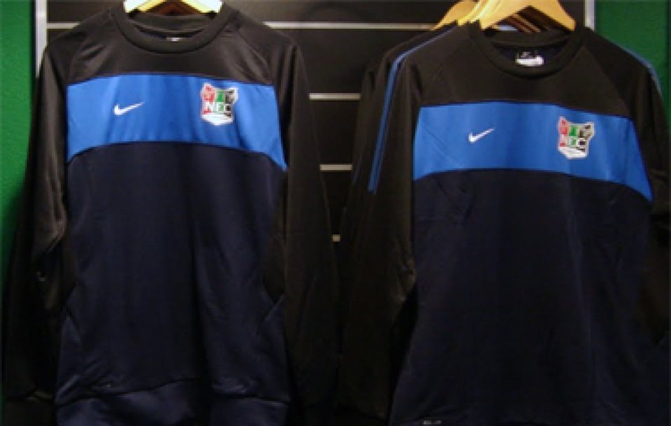 N.E.C. - Vanaf zaterdag 10 euro korting op de nieuwe Nike Training Sweaters
