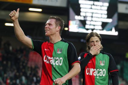 N.E.C. - Ramon Zomer:"Hij viel perfect en ik raakte'm lekker"