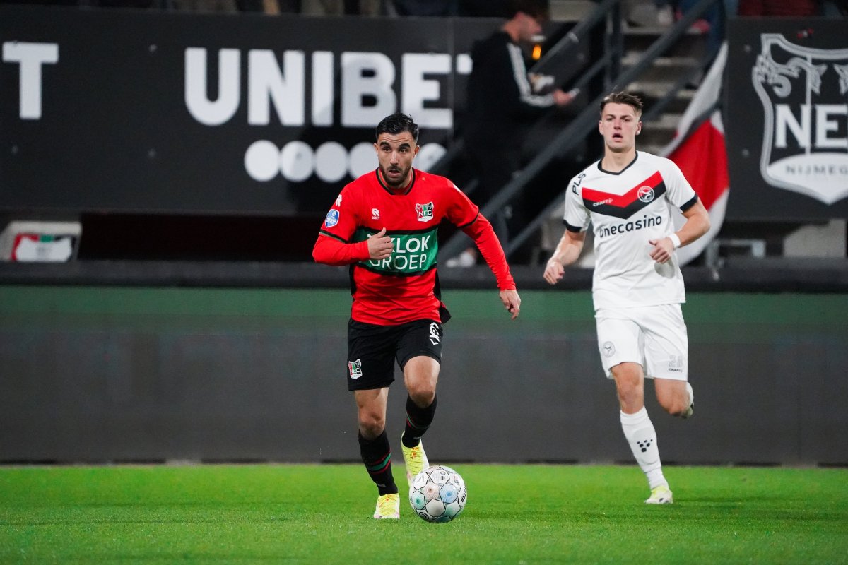 N.E.C. - N.E.C. houdt punt over aan thuisduel met Almere City FC