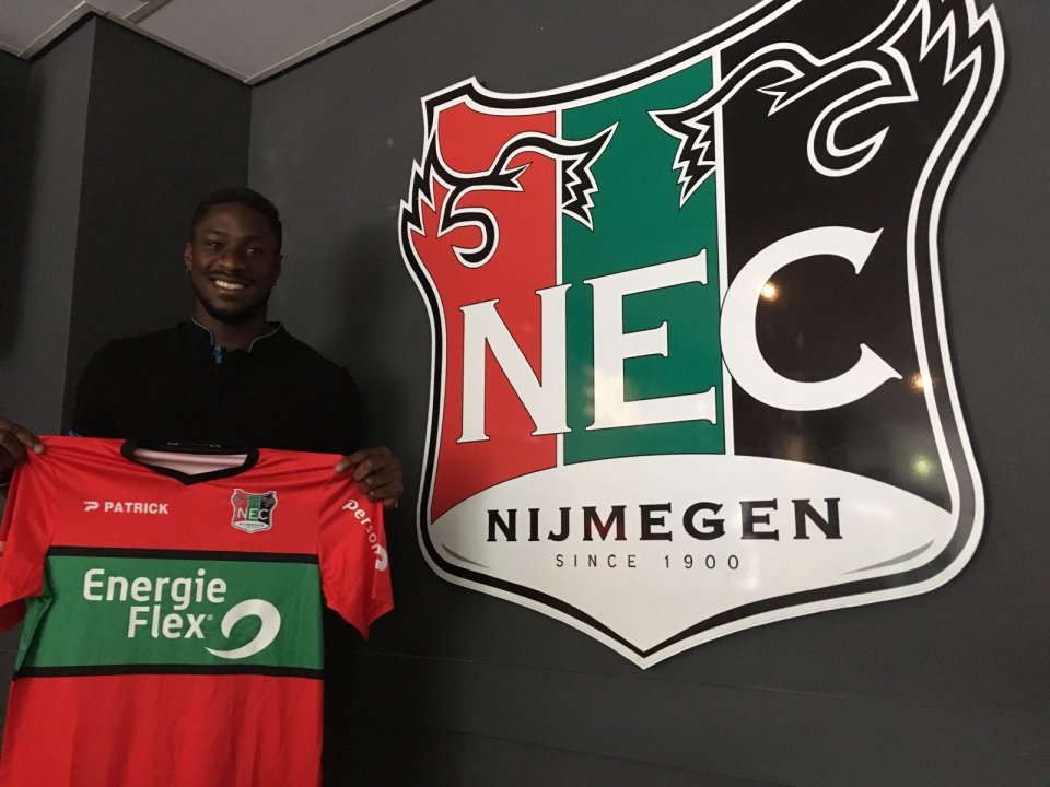N.E.C. - N.E.C. versterkt zich met Kévin Mayi