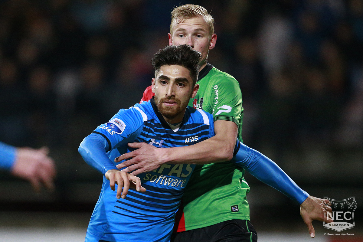 N.E.C. - Lucas Woudenberg:'Het zat er gewoon niet in'