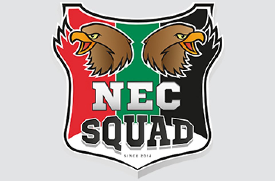 N.E.C. - Clinic bij Nijmegen Pirates American Football voor Squad leden