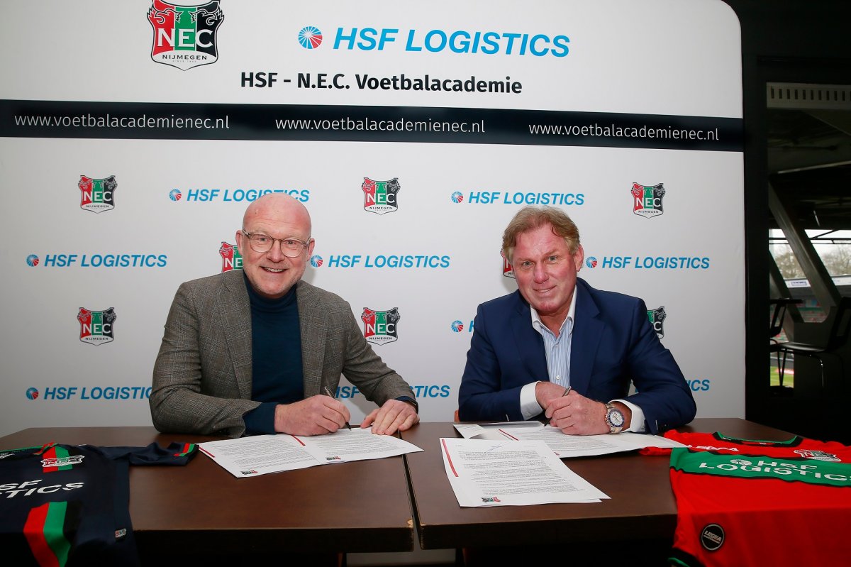 N.E.C. - HSF Logistics nieuwe naamgever N.E.C. Voetbalacademie