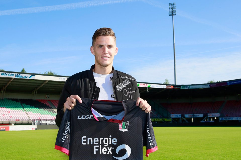 N.E.C. - N.E.C. verwelkomt Kevin Jansen