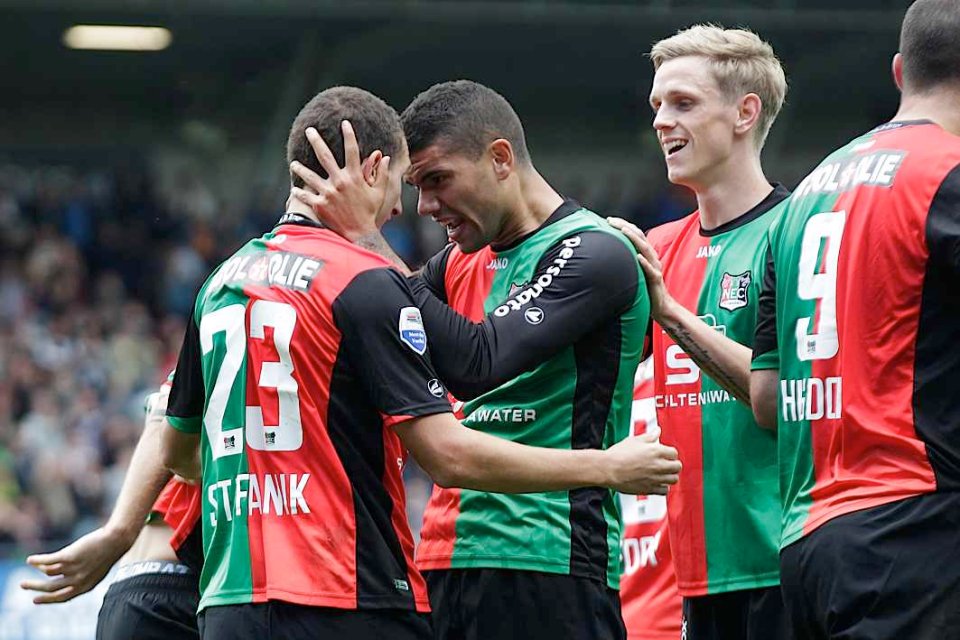 N.E.C. - Spektakelstuk in De Goffert eindigt in 3-3