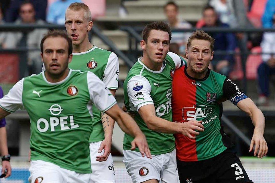 N.E.C. - Rens van Eijden:"Tevreden over vertoonde spel"