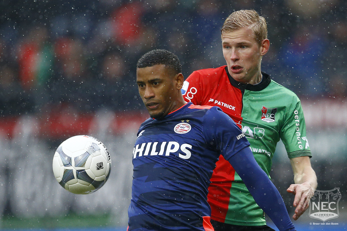 N.E.C. - Lucas Woudenberg:'Te weinig overtuiging'