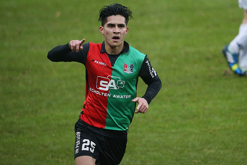 N.E.C. - Navarone Foor:"Blijven werken en laten zien wat ik kan"